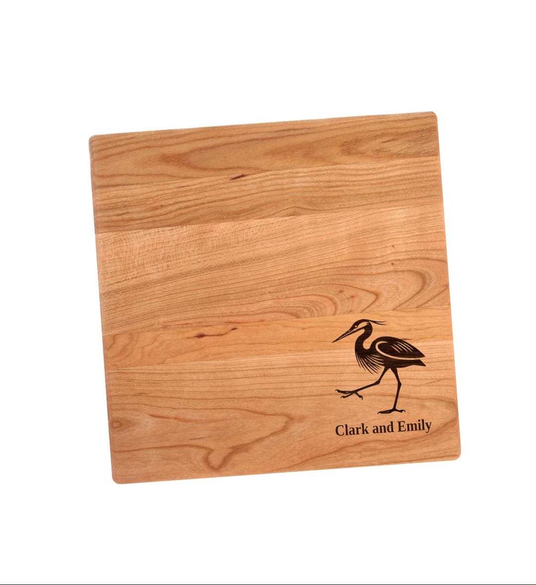 Great Blue Heron Bird Cutting Board | Charcuterie Board | Custom ...