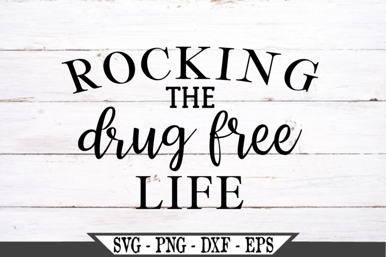 Rocking the Drug Free Life SVG Png File Sublimation Design - Etsy