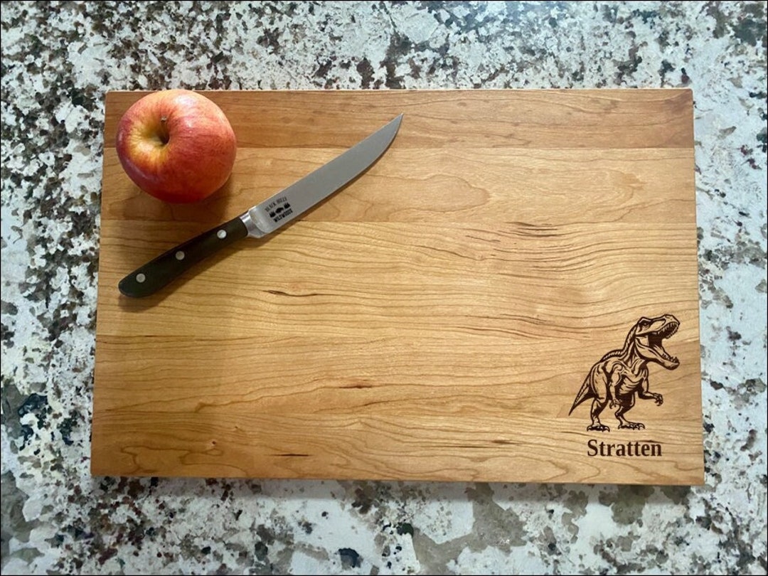 Tyrannosaurus Cutting Board | T-rex Charcuterie Board | Custom Serving ...
