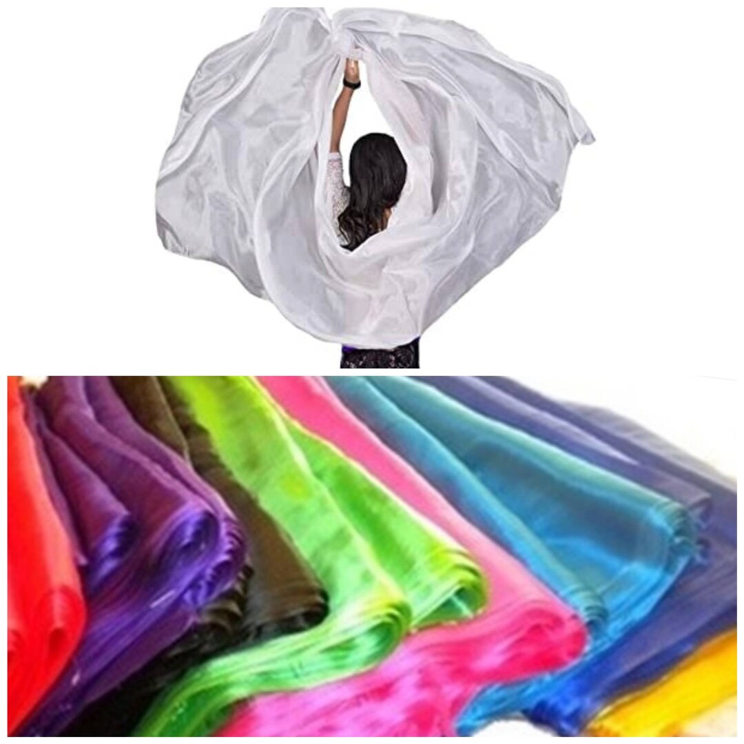 Silk Veils With Free Case - Etsy