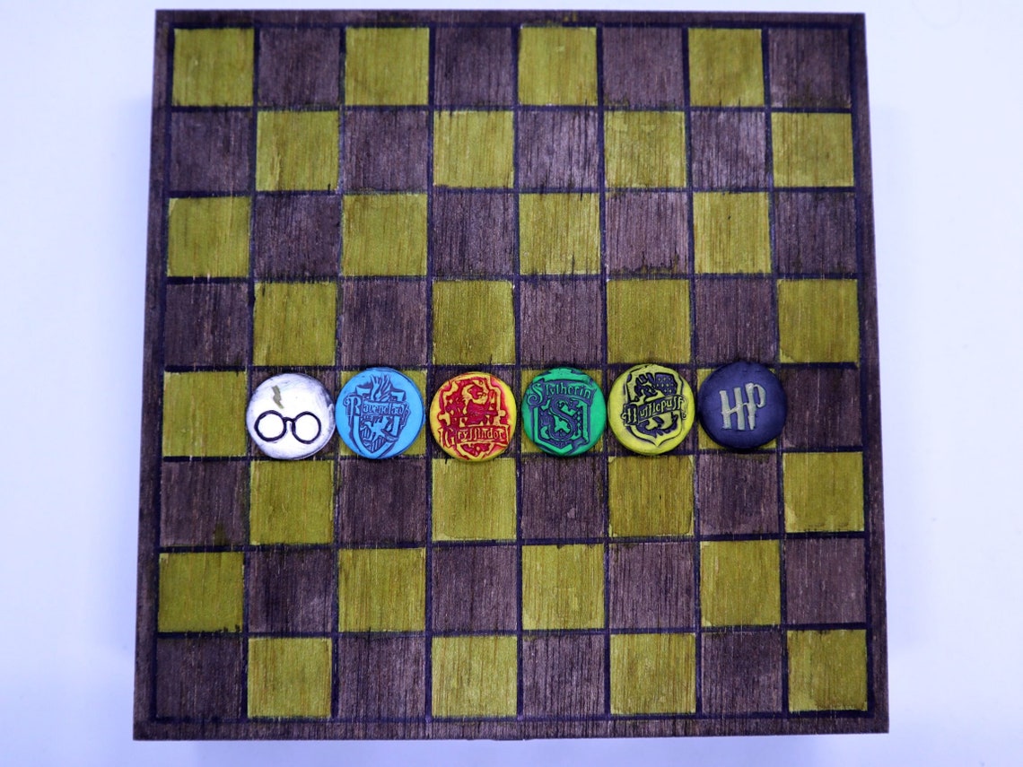 Harry Potter Checkers | Etsy