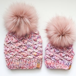 PATTERN - the Scallop Shell Beanie - DIGITAL DOWNLOAD, Knitted Beanie ...