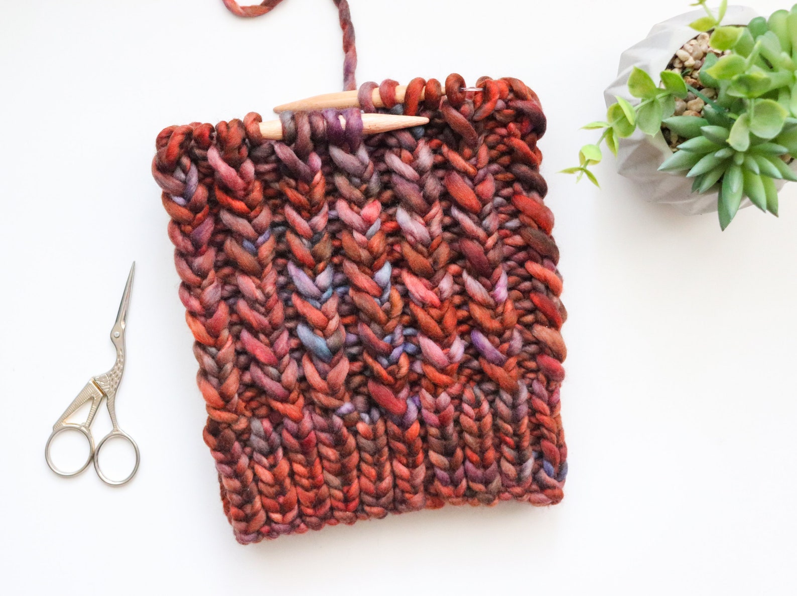 PATTERN - the Curlicue Beanie - DIGITAL DOWNLOAD, Knitted Beanie ...