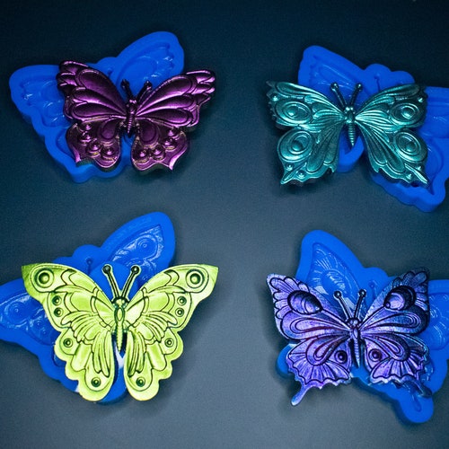 Monarch Butterfly 3D Silicone Mold Shiny Mould for Resin and - Etsy