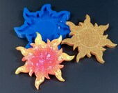 Tangled Sun Etched Silicone Mold Shiny Mould for Resin and - Etsy