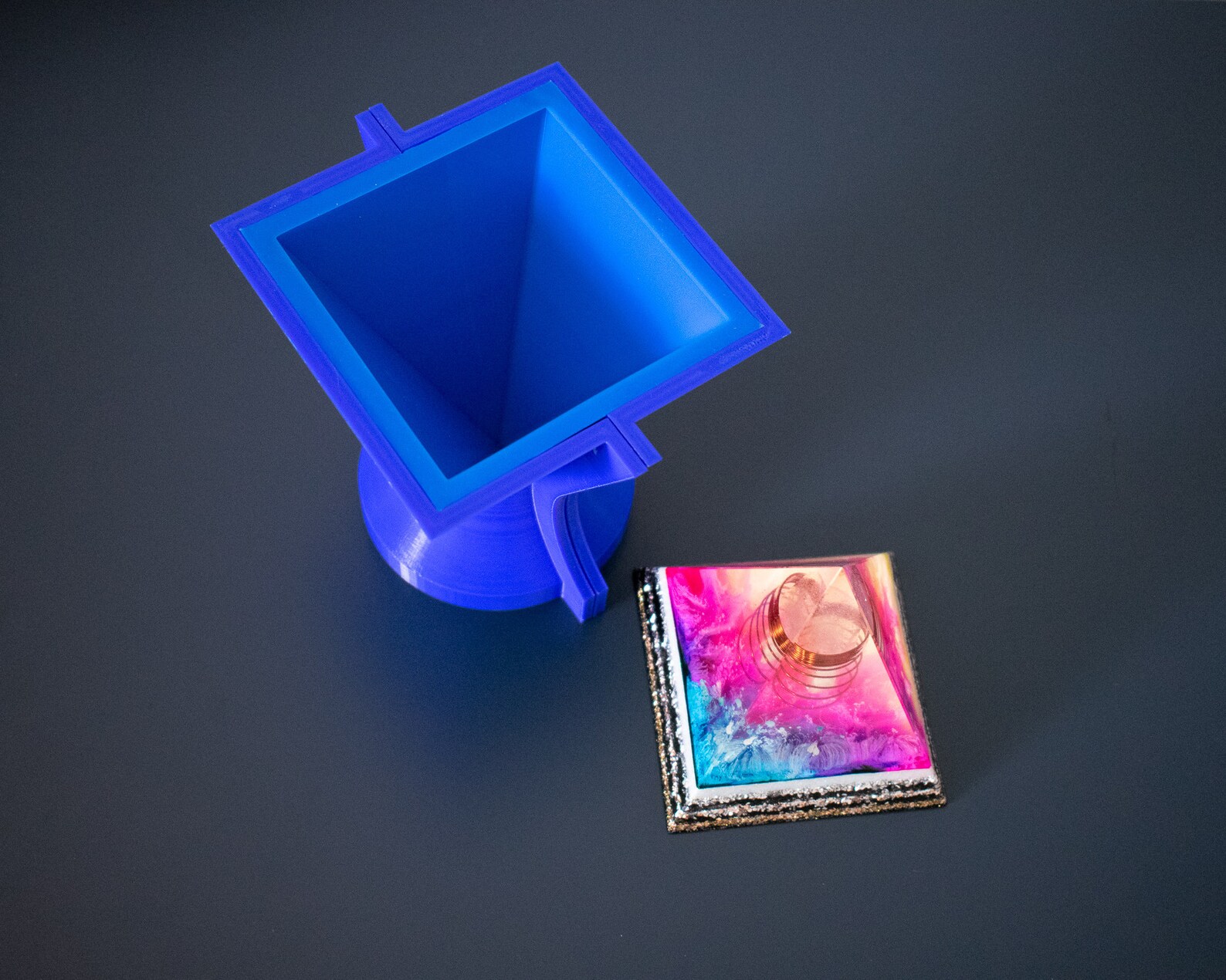 Pyramid Silicone Mold Shiny Mould for Resin and Concrete - Etsy