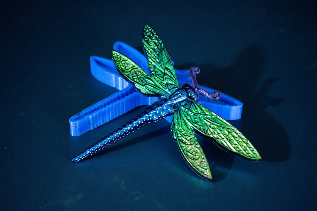 Dragonfly 3D Silicone Mold Shiny Mould for Resin and Concrete Crafting ...