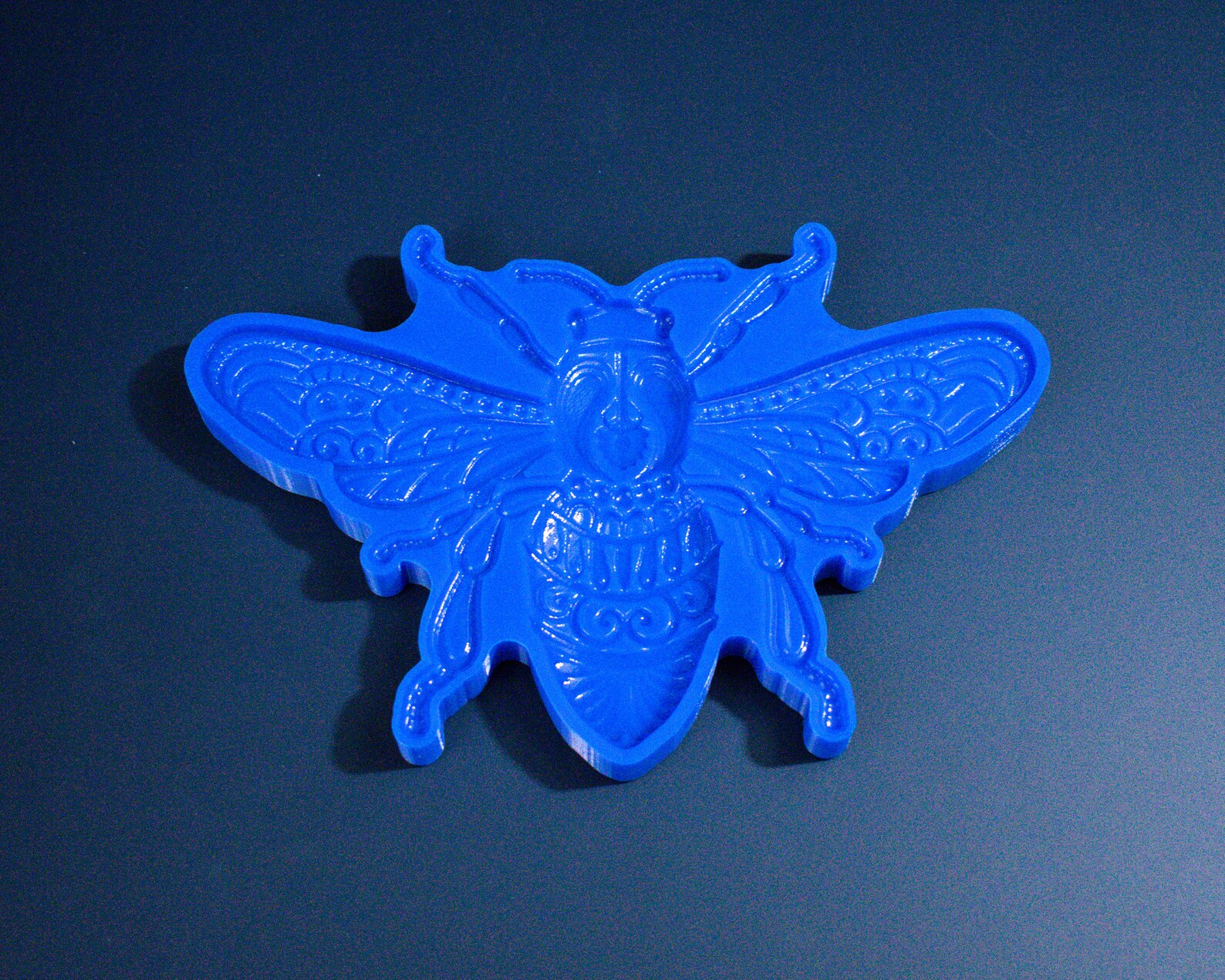 Bee 3D Silicone Mold Shiny Mould for Resin and Concrete - Etsy