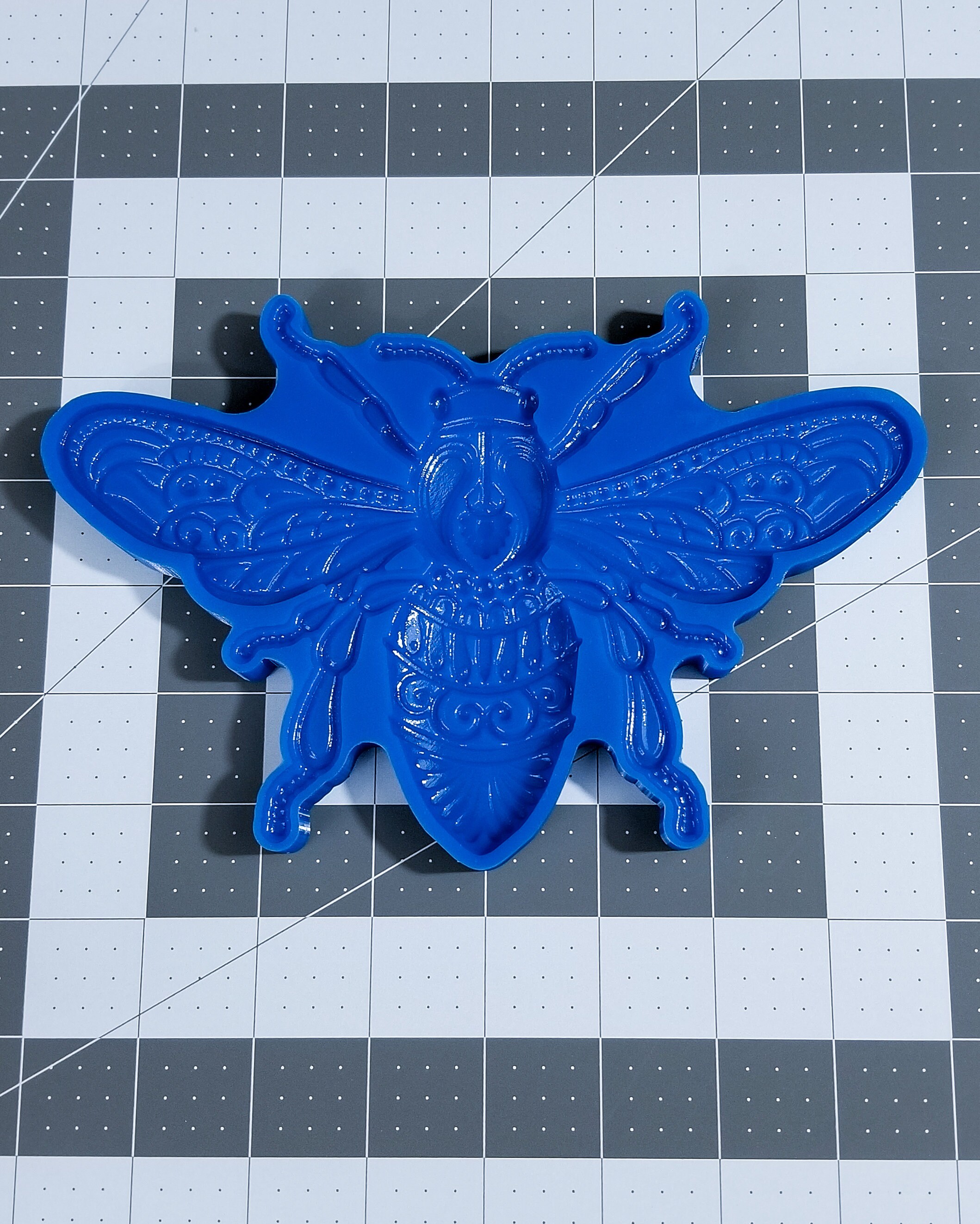 Bee 3D Silicone Mold Shiny Mould for Resin and Concrete - Etsy