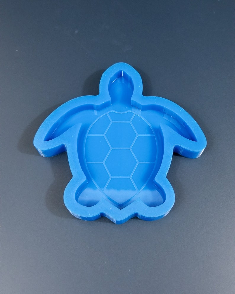 Turtle Etched Silicone Mold Shiny Mould for Resin and Concrete - Etsy