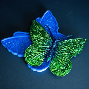 Monarch Butterfly 3D Silicone Mold Shiny Mould for Resin and Concrete ...