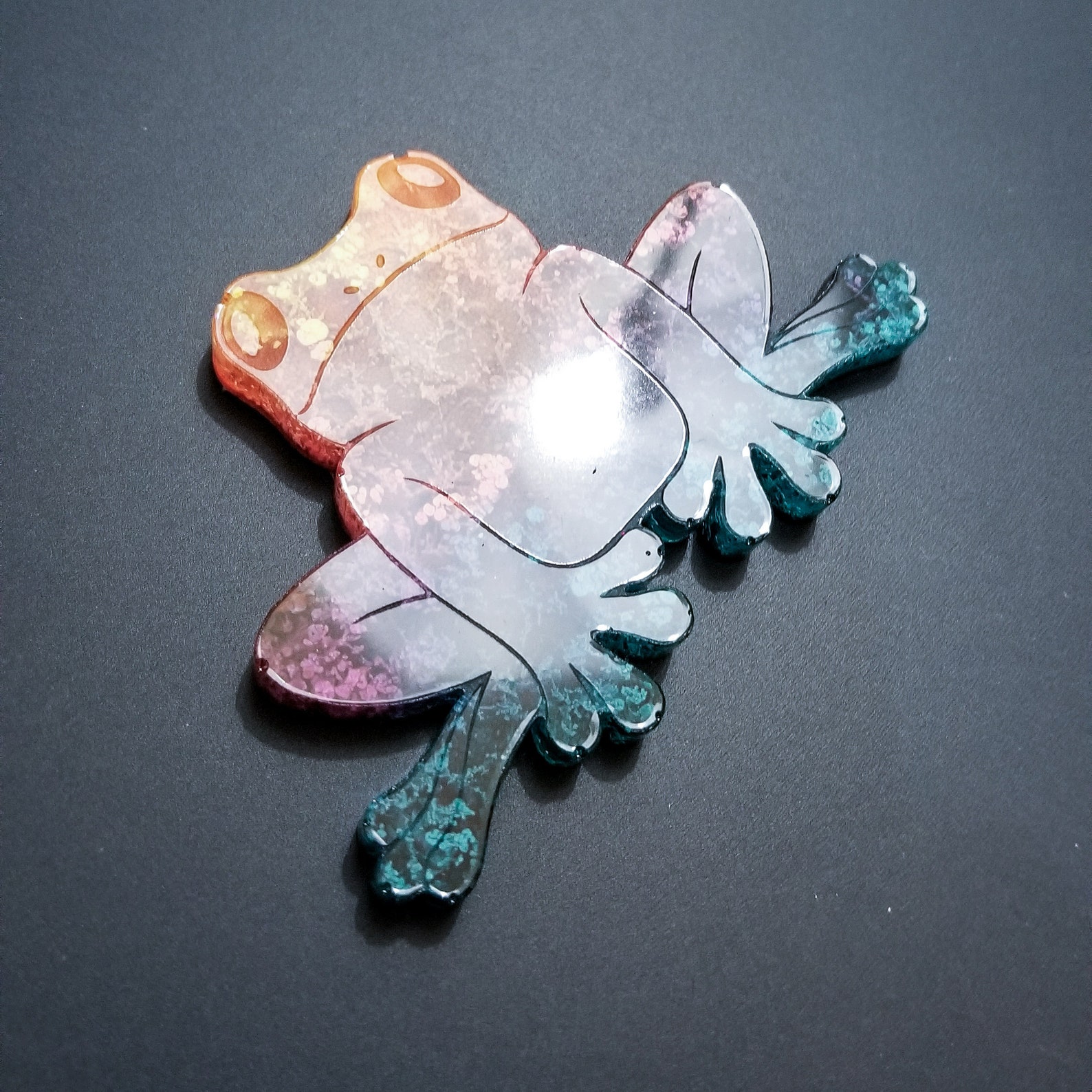 Mini Frog Silicone Mold Shiny Mould for Resin and Concrete | Etsy