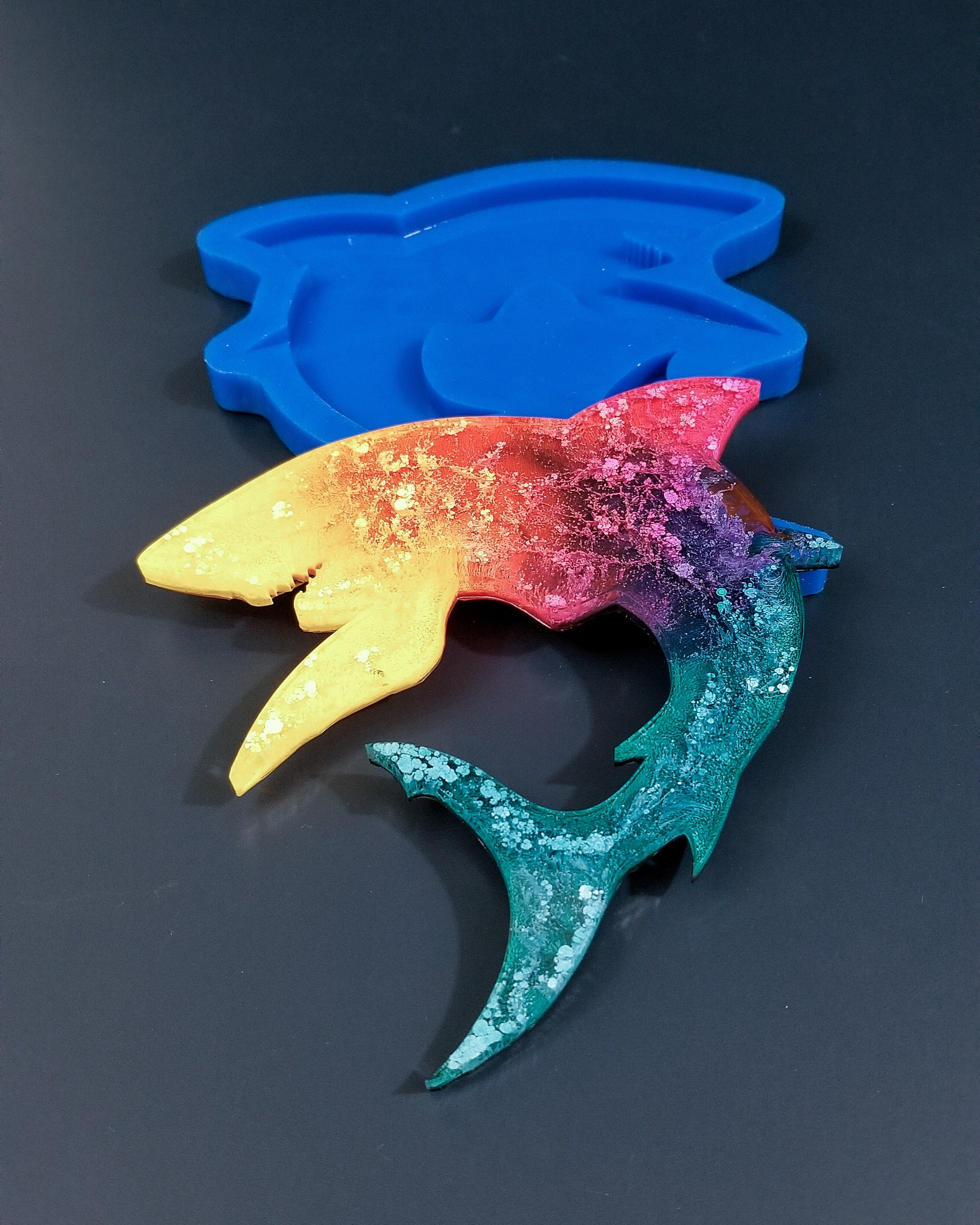 Shark Silicone Mold Shiny Mould for Resin and Concrete - Etsy