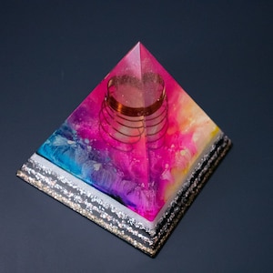 Pyramid Silicone Mold Shiny Mould for Resin and Concrete Crafting ...