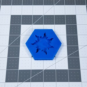 Mini Etched Tangled Sun Silicone Mold Shiny Mould for Resin and ...