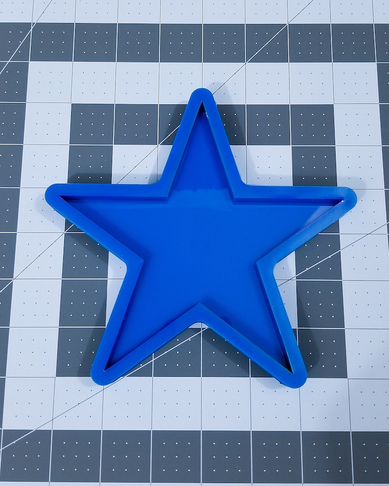 Star Silicone Mold Shiny Mould for Resin and Concrete Crafting - Etsy