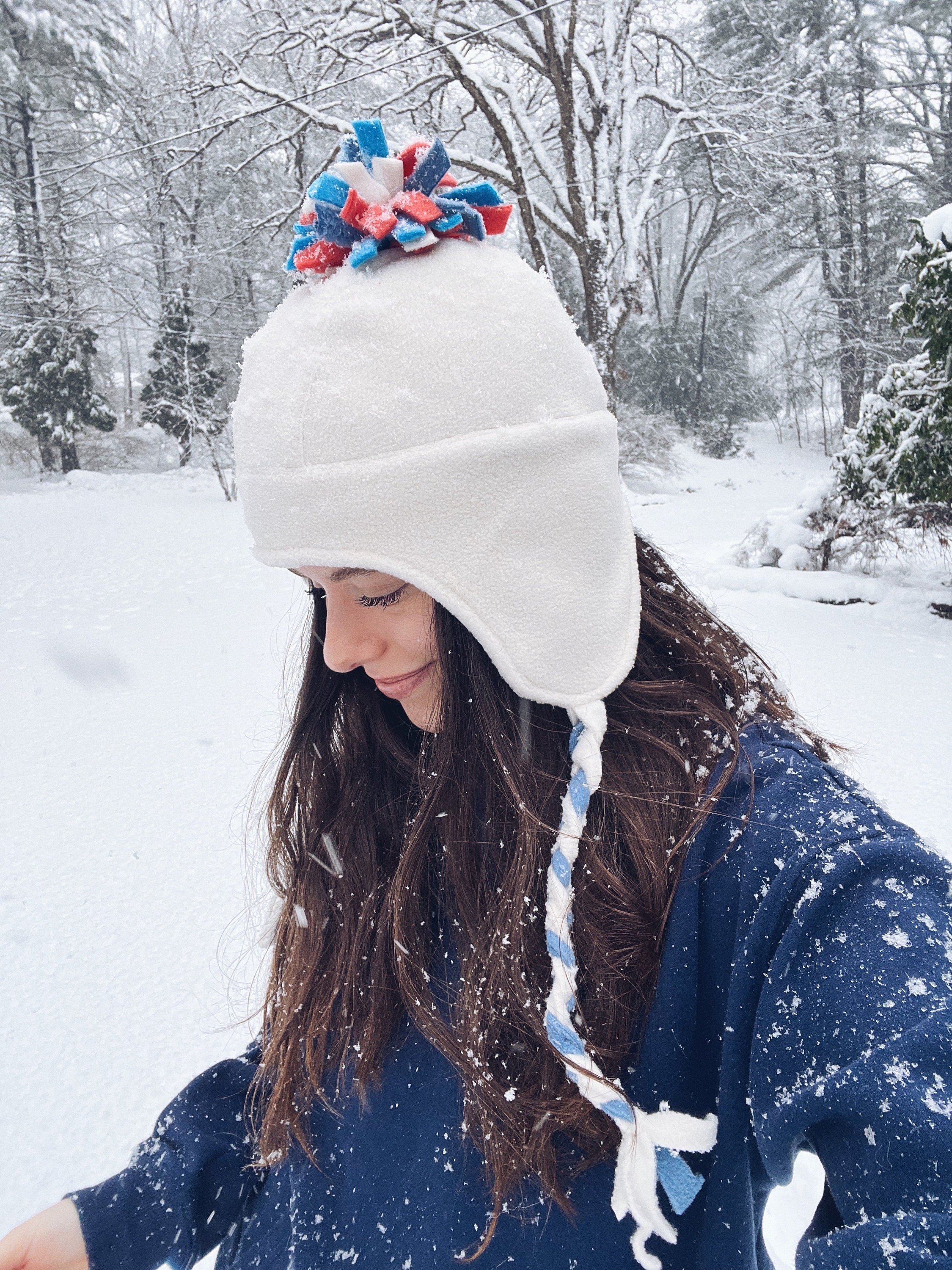 Hallie Hat PDF Sewing Pattern, Fleece, Cozy, Winter, Instant PDF ...