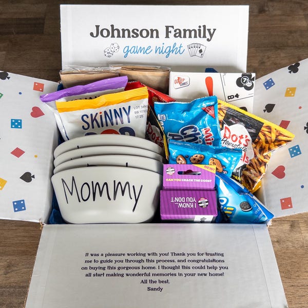 Family Game Night Gift Basket - 60+ Gift Ideas for 2025