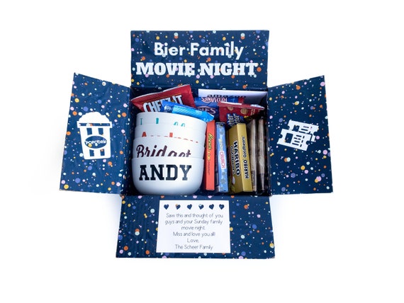 Family Movie Night Gift Box - Etsy