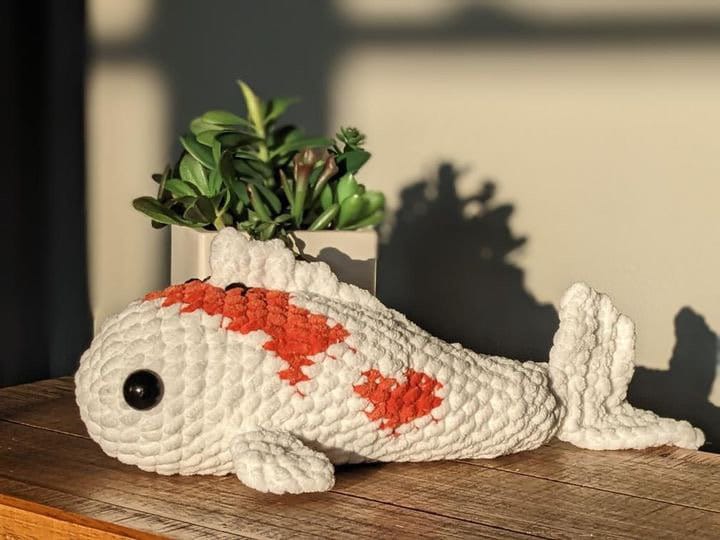 Connie the Koi Fish Crochet Pattern - Etsy