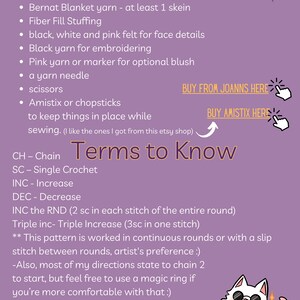 Gojo Cat Crochet Pattern - Etsy