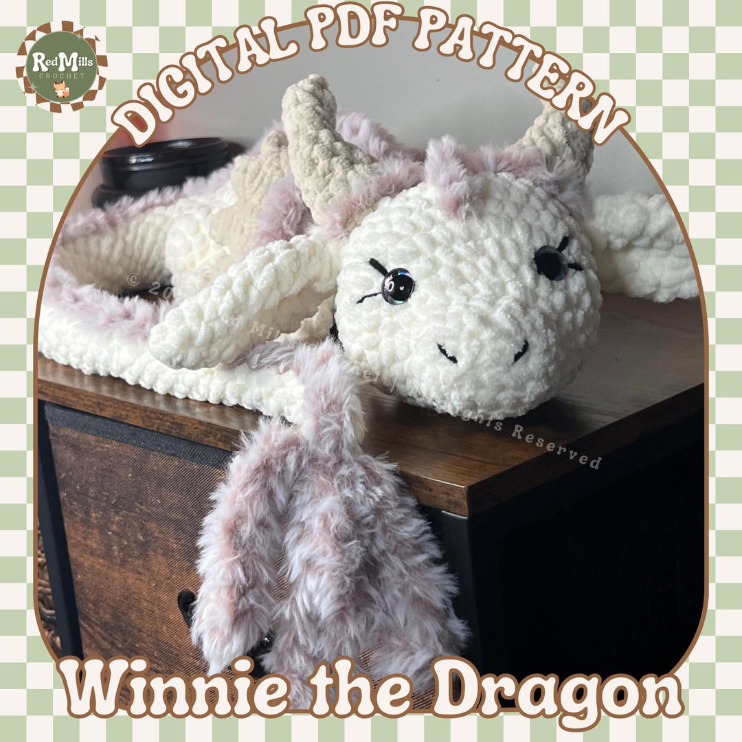 Winnie the Dragon OFFICIAL Pattern - Etsy