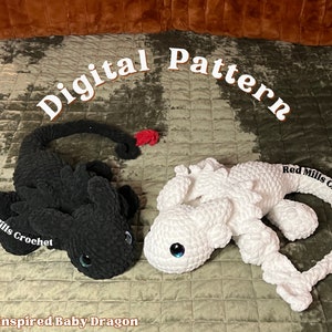 Fury Inspired Dragon Pattern Bundle! - Etsy