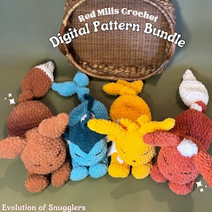 Evolution of Fox Snugglers Pack 1 Digital Pattern Bundle - Etsy