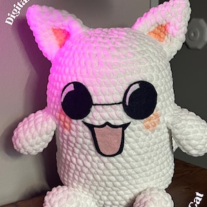 Gojo Cat Crochet Pattern - Etsy