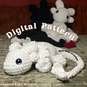 Fury Inspired Dragon Pattern Bundle! - Etsy
