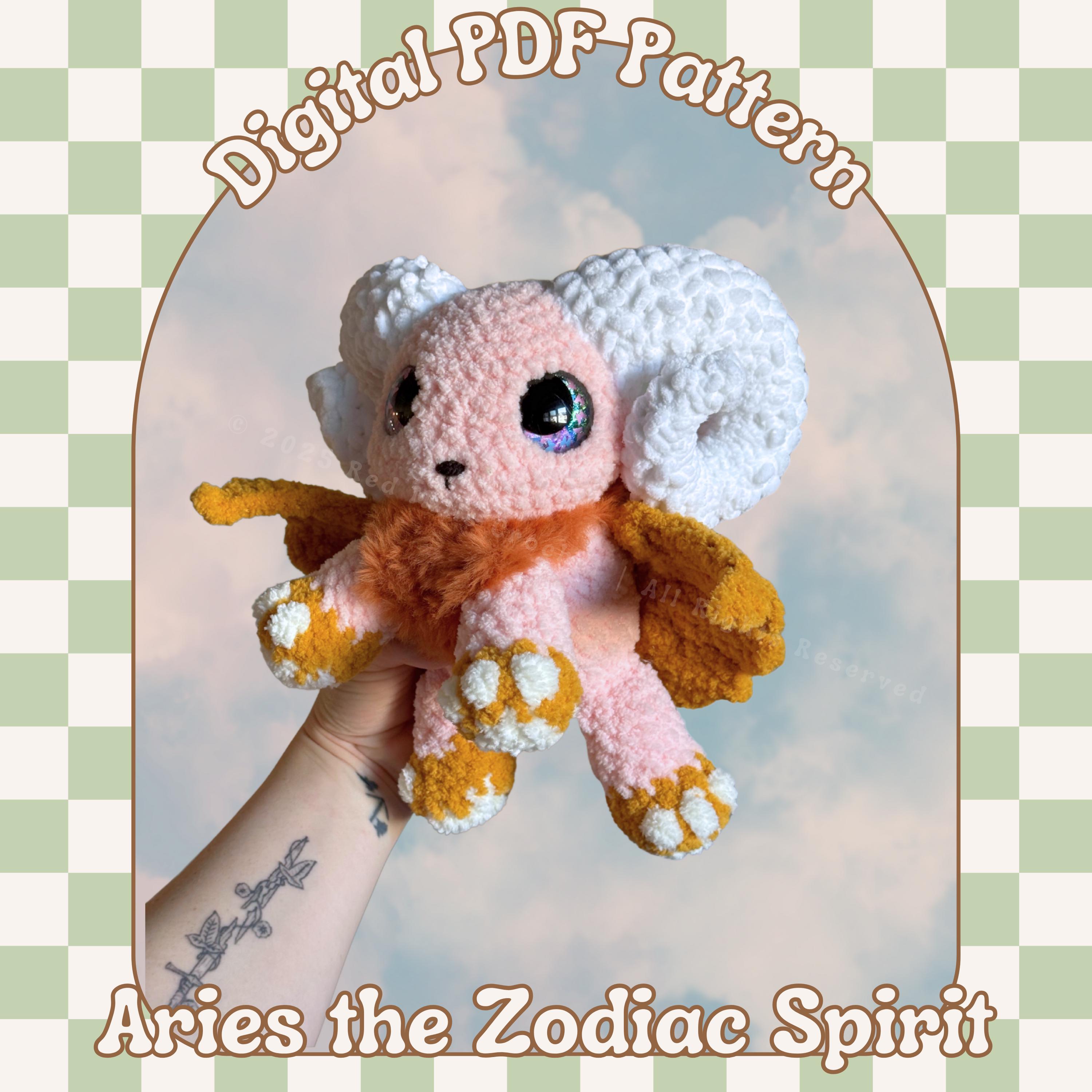 Aries the Zodiac Spirit Digital PDF Crochet Pattern - Etsy