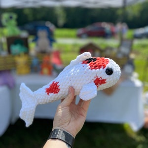 Connie the Koi Fish Crochet Pattern - Etsy