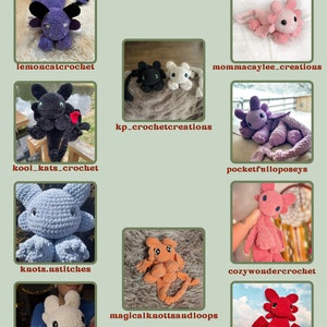 Fury Inspired Dragon Pattern Bundle! - Etsy