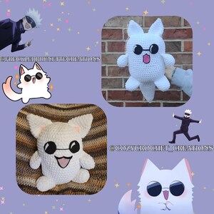 Gojo Cat Crochet Pattern - Etsy