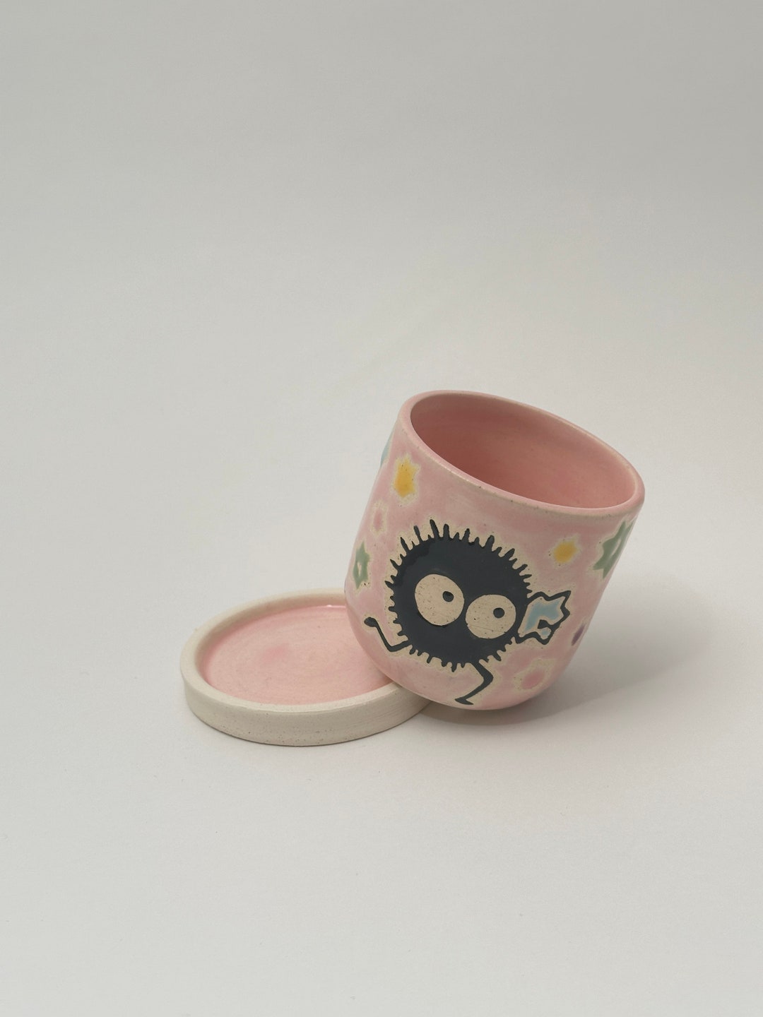 Mini Soot Sprite Planter Pink - Etsy