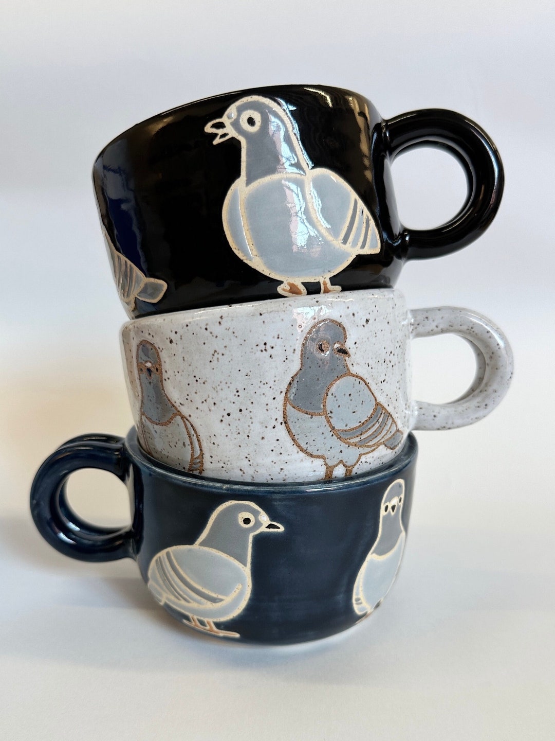 Pigeon Mugs - Etsy