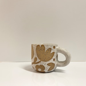 Mini Petal Floral Mug-large Flowers - Etsy