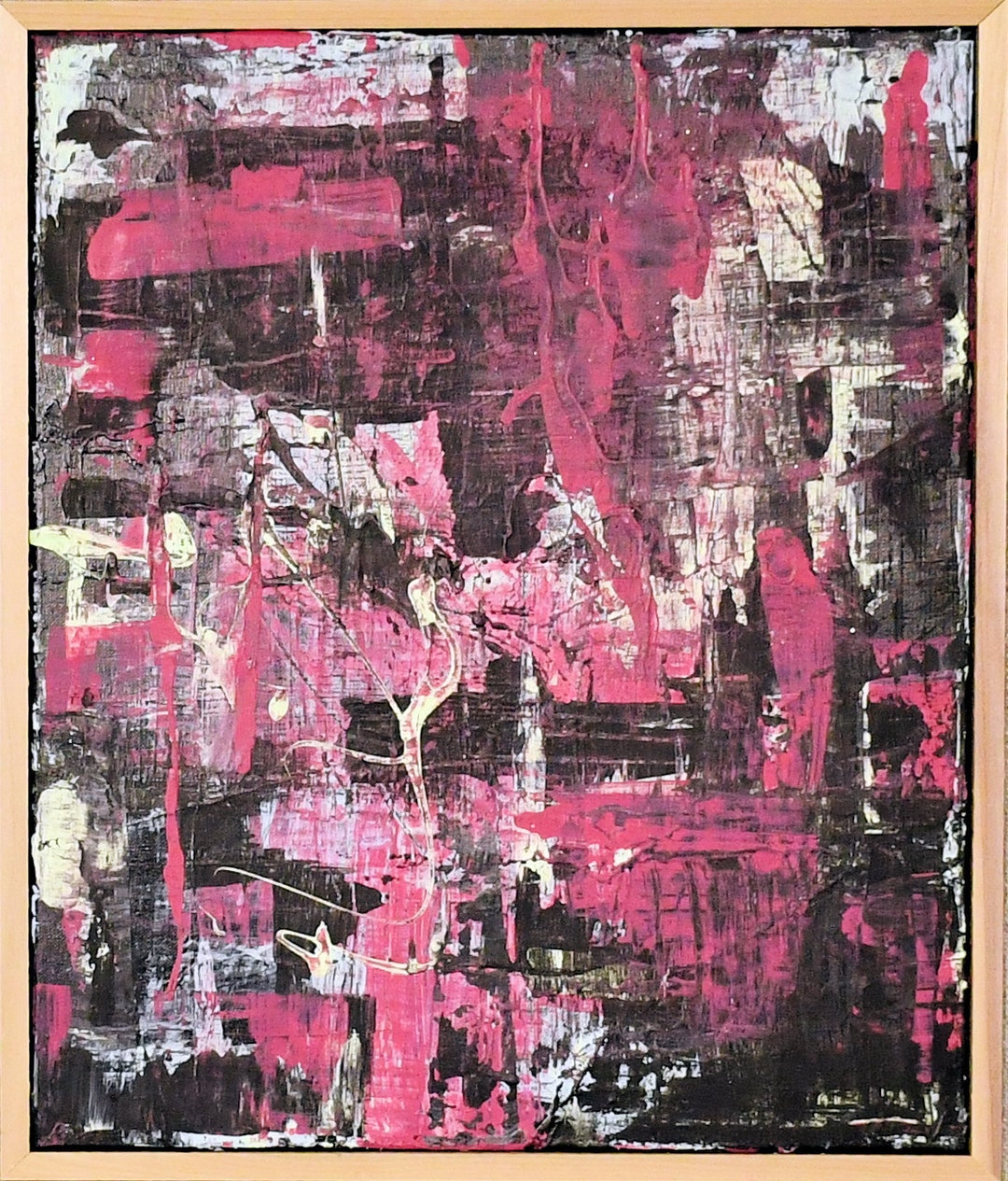 Original Custom Art With Texture and Colors on Canvas. - Etsy