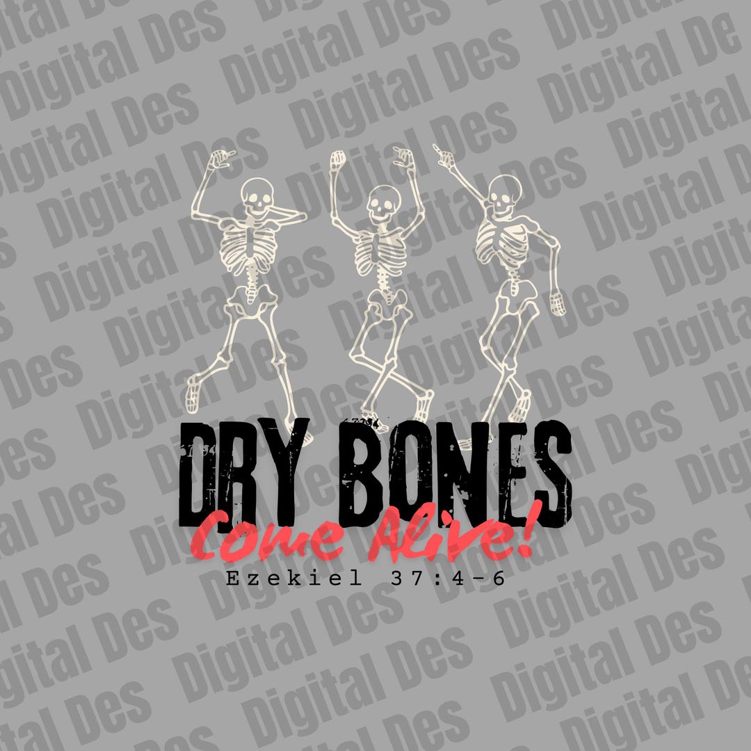 Dry Bones PNG - Etsy