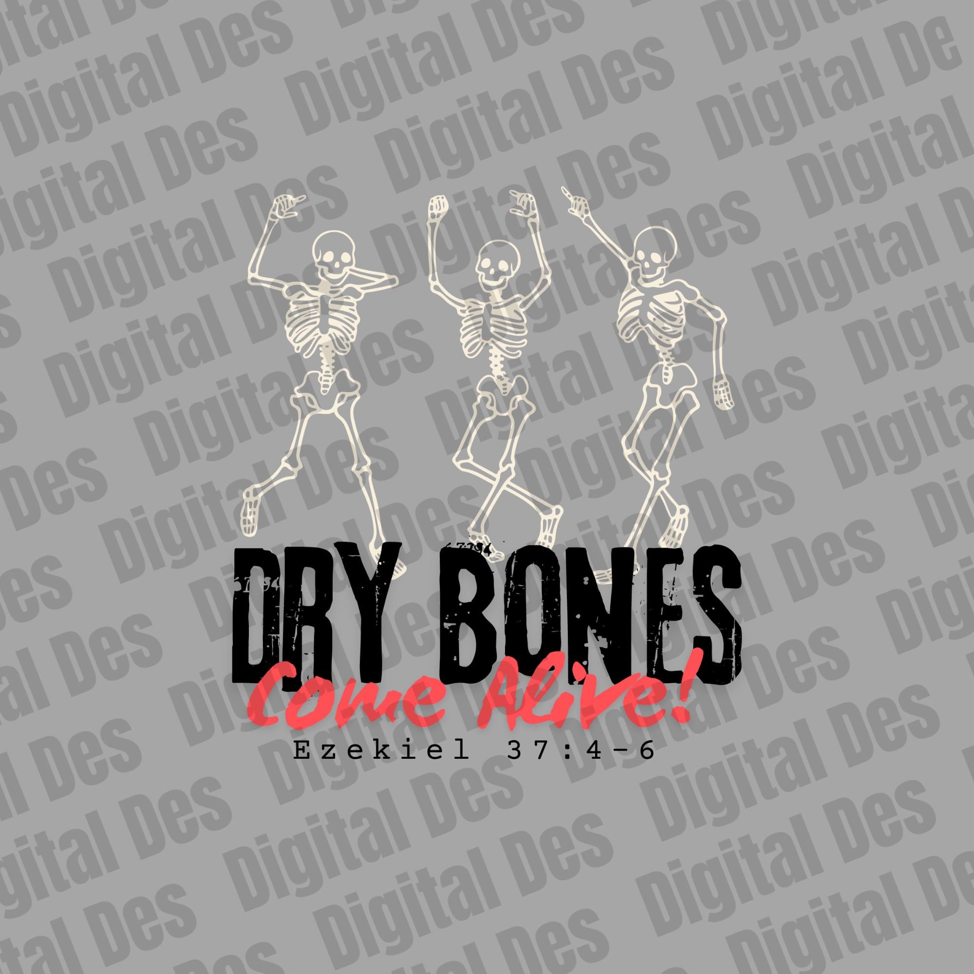 Dry Bones PNG - Etsy