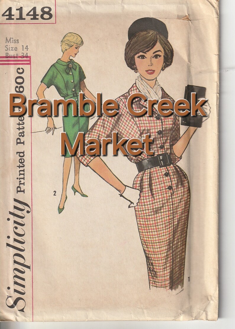 Digital Vintage Sewing Pattern Printable - Etsy