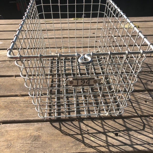 Vintage Wire Basket - Etsy