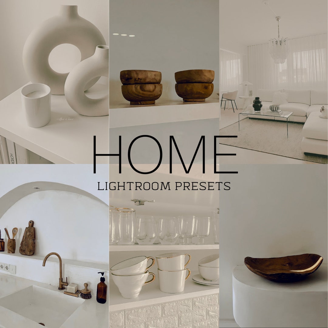 Interior Lightroom Mobile and Desktop Presets |natural Presets |white ...