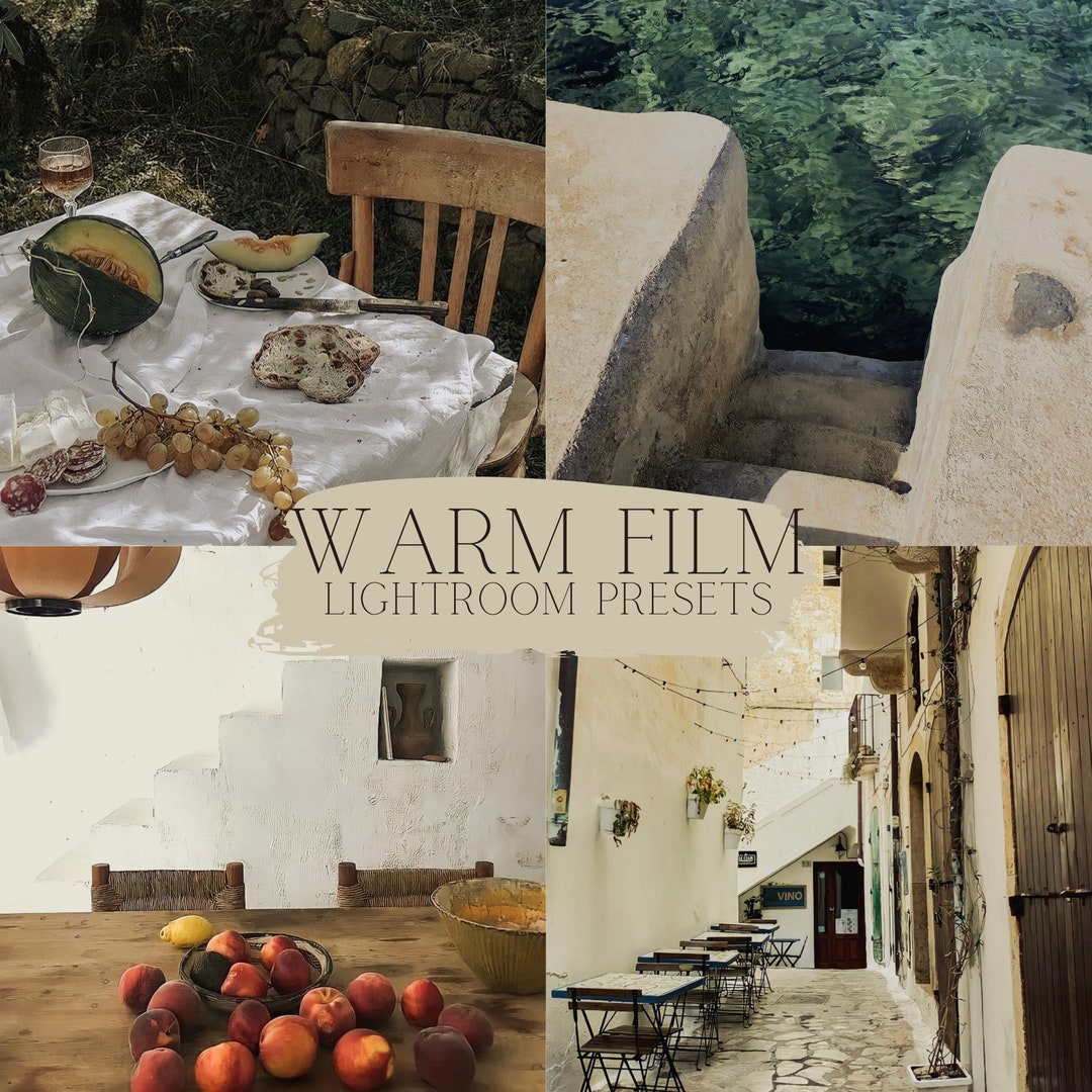 Warm Film Lightroom Mobile and Desktop Presets |travel Presets |summer ...