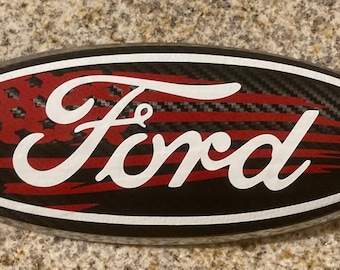 Ford Emblem American Flag - Etsy