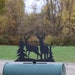 Elk in the Mountains Mail Box Topper/ Mail Box Décor/elk Mail - Etsy