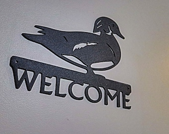 Duck Welcome Sign - Etsy
