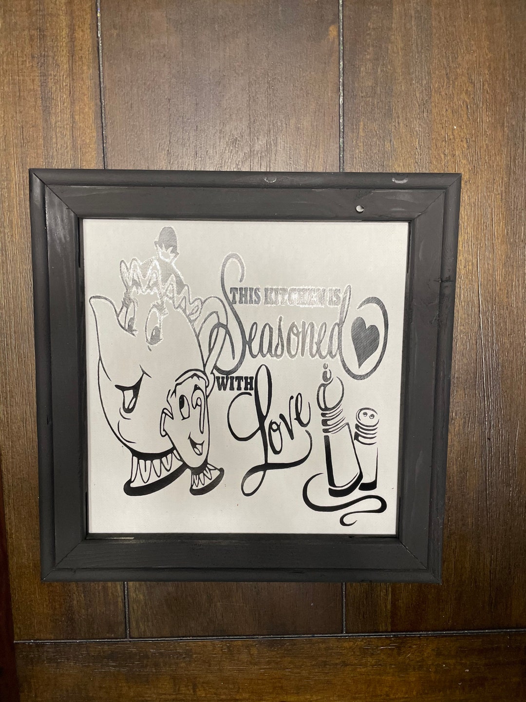 Canvas Disney Wood Sign Great for Any Bar Great for Coffee - Etsy