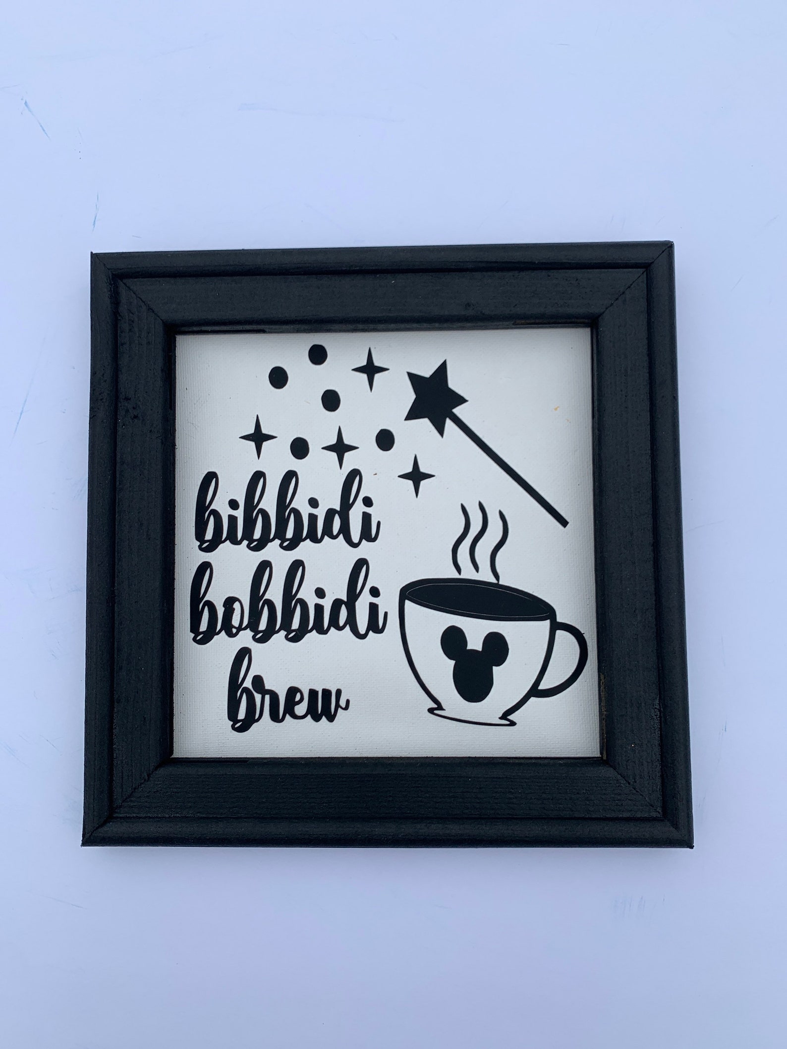 Disney Wood Sign for Coffee Bar - Etsy