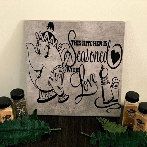 Disney Wood Sign for Coffee Bar - Etsy